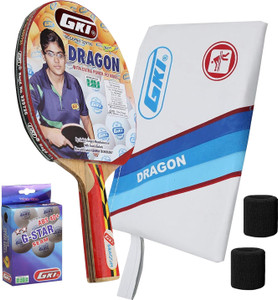 GKI Table Tennis Bat and Table Tennis Ball Combo Set Table Tennis Kit ...