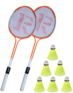 ROXON Phantom Pack Of 2 Piece Badminton Racket With 6 Shuttles ...