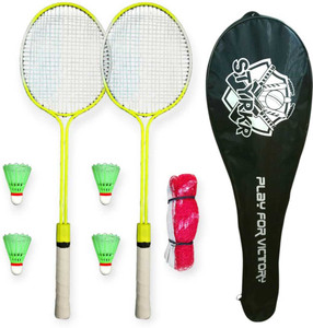 STYRKR Badminton_Racquet Kit_With Shuttle Badminton Kit - Buy STYRKR ...