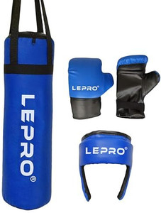 LEPRO Kids Boxing Kit, Kids Punching Bag Set, Hanging Boxing Bag 7-12 ...