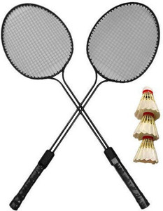 Lukseh lb 2 badminton racqet with 3 feather shutlecocke Branded122 ...