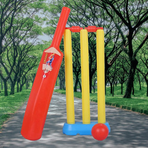 DIKUJI ENTERPRISE Plastic for Kids for 2-4 Year Boys Bat & Ball Set NO ...