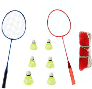 Keystone Badminton Kit, Badminton Raquet Single Shaft, Shuttlecock ...