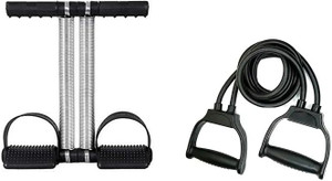 CODIVER Double tummy trimmer with toning tube Fitness Accessory Kit Kit ...
