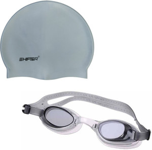 SHIFTER SWIMMING GOGGLE, SWIMMING CAP COMBO KIT SET,PREMIUM SILICONE ...