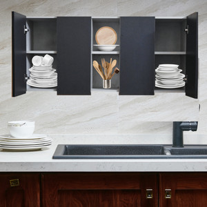 The Sky 4 Door Modular Multipurpose Storage Unit with handleless ...