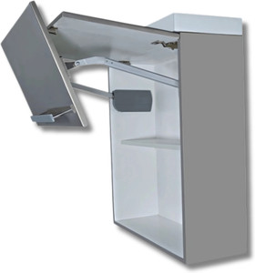 Jadespace Bifold Lift-Up Overhead Fitting – Soft Close Mechanism for ...