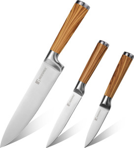 BERGNER 3 Pc Stainless Steel Knife Set Olive Garden Price in India ...