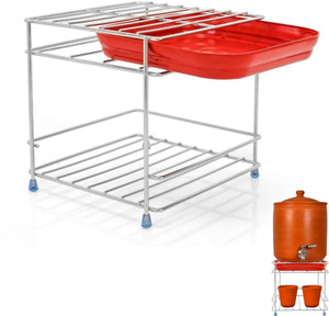 Stainex Matka Kitchen Rack Steel /Water Pot Stand/Matka Stand/Kitchen ...