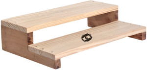 JCT AGRICO Containers Kitchen Rack Wood 2 STEP MINI WOODEN KITCHEN RACK ...