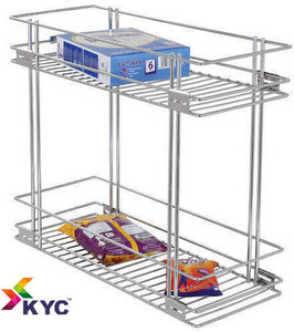 RSL modular kitchen Utensil Kitchen Rack Steel STAINLESS STEEL OIL PULL ...