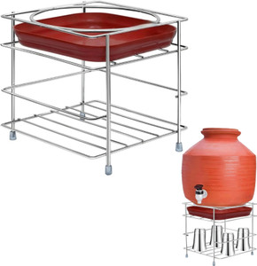 Stainex Matka Kitchen Rack Steel /Water Pot Stand/Matka Stand/Kitchen ...