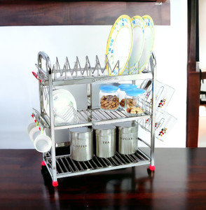 Amol Utensil Kitchen Rack Steel Premium Stainless Steel Utensils Stand ...