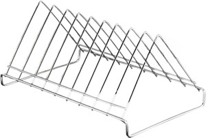 FineArts Plate Kitchen Rack Steel V Shape Plate Stand/Thali Stand/Dish ...