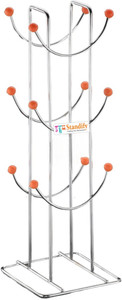GRIDKITCHEN Cup Kitchen Rack Steel Stainless Steel Smile Shape Cup ...