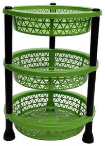 UnityEcom Fruits/Vegetables Kitchen Rack Plastic Plastic Vegetable ...