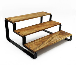 Easyroot Containers Kitchen Rack Wood Wooden 3 Step Kitchen Spice Rack ...