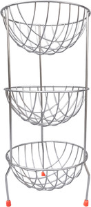 RAWZZ Fruits/Vegetables Kitchen Rack Steel stainless steel fruit stand ...