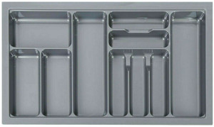 SMART SLIDE Cutlery Kitchen Rack Plastic Cutlery tray for Kitchen ...