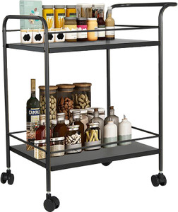 TONY STARK Utensil Kitchen Rack Wood Premium Metal Kitchen Rack with ...