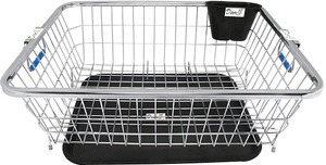 ZODUTA Plate Kitchen Rack Steel Dish Drainer Rack 56x43x23 cm With Drip ...