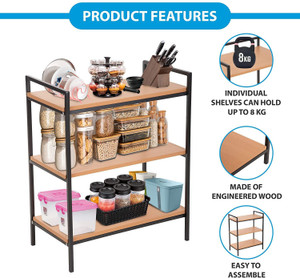 Jagger Utensil Kitchen Rack Aluminium Price in India - Buy Jagger ...