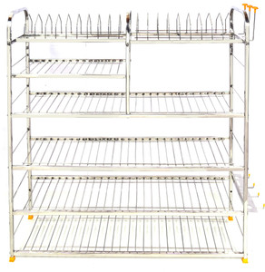 NAVUM ROSHANI Utensil Kitchen Rack Steel Kitchen Dish Rack | Plate ...