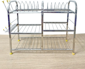 Topmtop Utensil Kitchen Rack Steel Price in India - Buy Topmtop Utensil ...