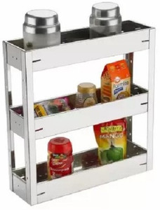 Impulse by Plantex Utensil Kitchen Rack Steel Stainless Steel Triple ...