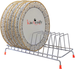 Kitchenify Plate Stand Holder Modular Kitchen Storage Dish Rack ...