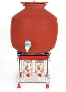 dharni enterprise Matka Kitchen Rack Steel steel Matka stand with ...