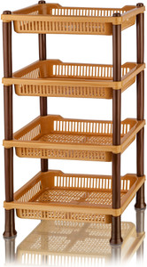 Flipkart SmartBuy Fruits/Vegetables Kitchen Rack Plastic Kitchen Rack ...