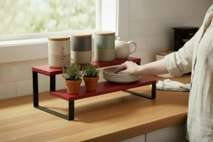 Envirich Containers Kitchen Rack Wood Price in India - Buy Envirich ...