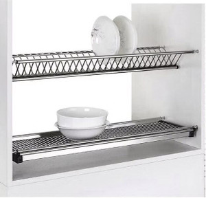 Jadespace Dish Drainer Kitchen Rack Steel Stainless Steel GTPT Dish ...
