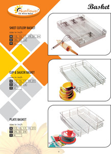 Sunflower Containers Kitchen Rack Steel Price in India - Buy Sunflower ...