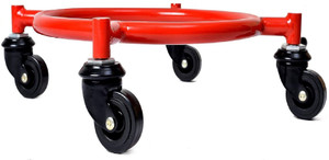 Daaduji Utensil Kitchen Rack Steel Gas Cylinder Trolley with Wheels ...
