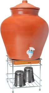 Firis Matka Kitchen Rack Steel Matka Stand, Water Pot Stand, 3 Layer ...