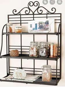 forex max handicrafts Containers Kitchen Rack Iron 2 Rack/Tier Foldable ...