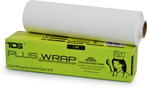 TDS PLUS WRAP TDS JUMBO 100 METER BUTTER PAPER ROLL PACK 1 Price in ...