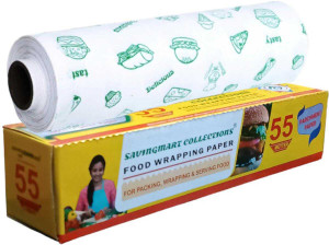 SAVINGMART COLLECTIONS FOOD WRAP (55 MTR) | PAPER FOIL | BUTTER PAPER ...