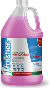 Fresher Spray and Wipe with Sanitizer (5 Litre) Kitchen Cleaner Price ...