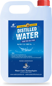 Water Care Salt-Free Zero TDS Distilled Water | UV Treated Ozonised ...
