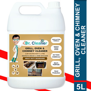 Dr Cleaner Grill & Chimney Cleaner Degreaser – 5 Liters Kitchen Cleaner ...