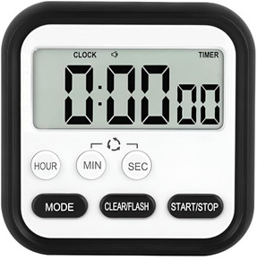 Krusan Timer_d_1_Black Digital Kitchen Timer Price in India - Buy ...