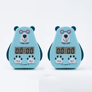YELONA Set of 2 Digital Cooking Timer,Loud Alarm LCD Display ...