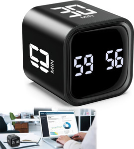 Avedia Pomodoro Timer Cube Rotating Productivity Sound Alarm for Tasks ...
