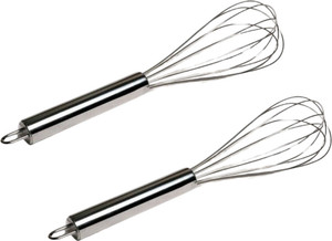 Tlismi 2 Pc Stainless Steel Whisks Kitchen whisker for Cooking ...