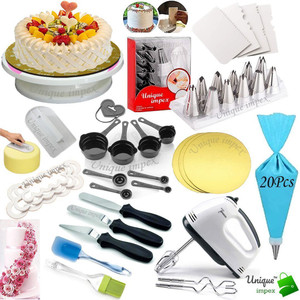 Unique Impex cake decorating items / cake making materials combo set ...