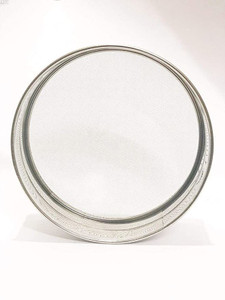 Dhanashree Stainless Steel Atta Chalni/Channi/Flour Sieve (Silver ...