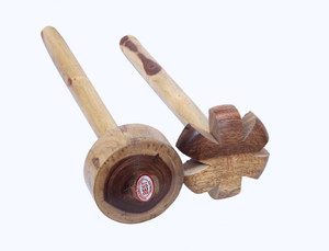 SMT Kitchen combo/Mathani/ Dal Ghotni/Hand Masher/Wood Whisk Beater ...